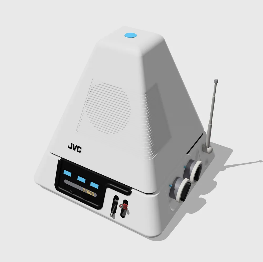 JVC 3100R Retro design for Macmini M4 - Free 3D Print Model - MakerWorld