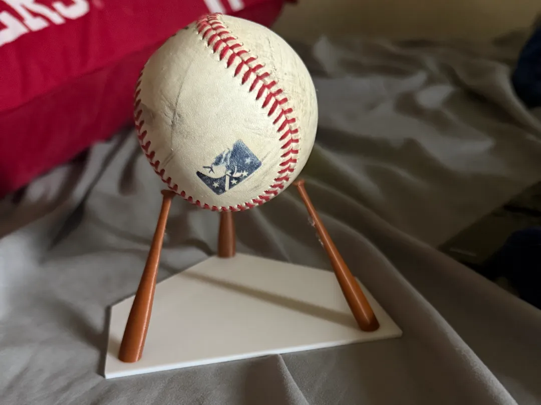 Home Plate Baseball/Softball Stand - Free 3D Print Model - MakerWorld