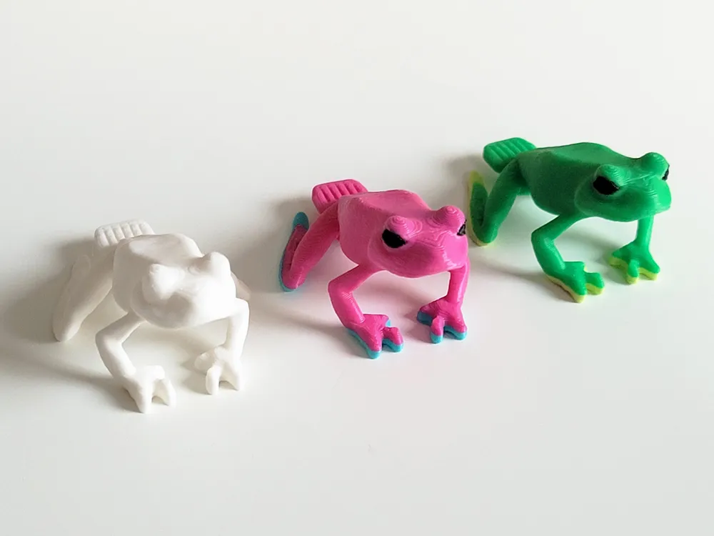 Jumping Frog Game - Free 3D Print Model - MakerWorld