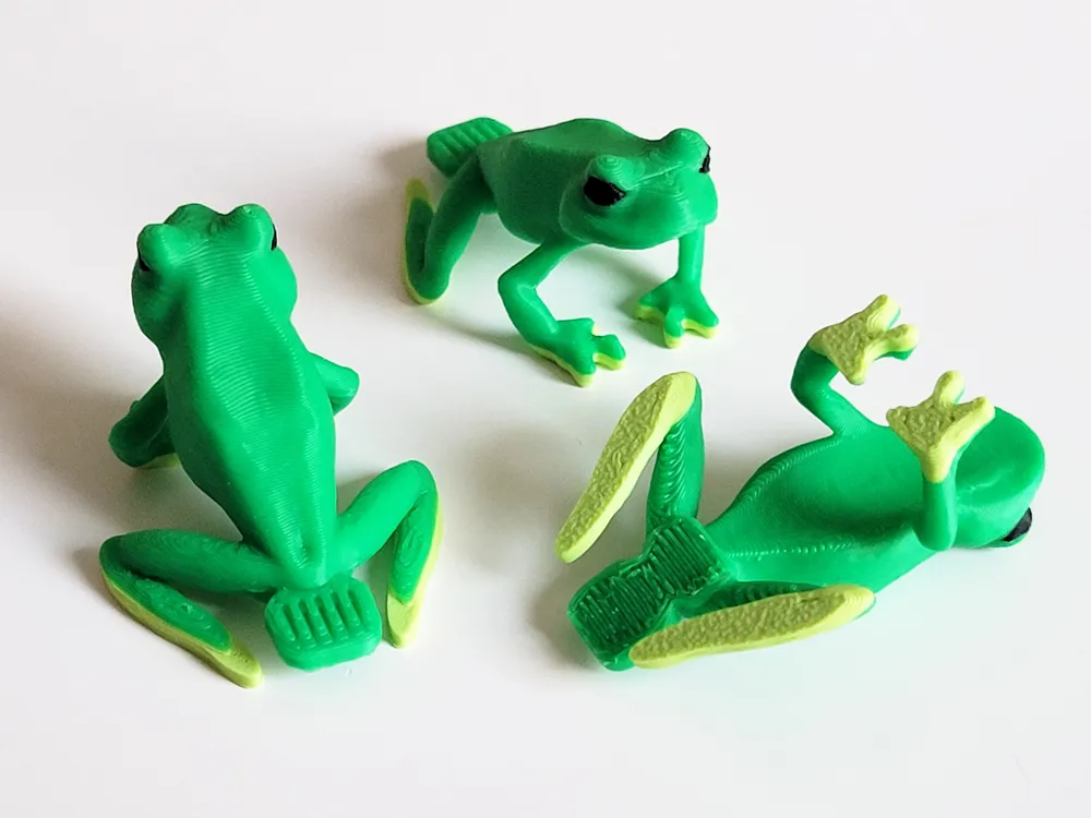 Jumping Frog Game - Free 3D Print Model - MakerWorld