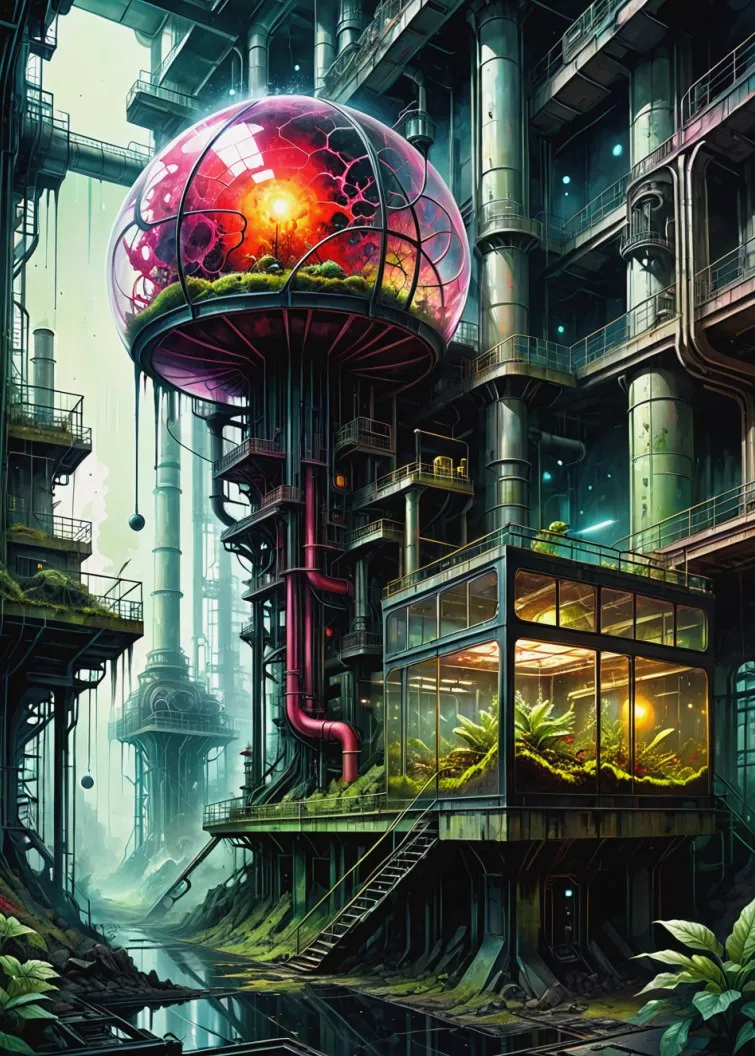 Art | BioDome | Hueforge | 2D by StatusD112 - MakerWorld