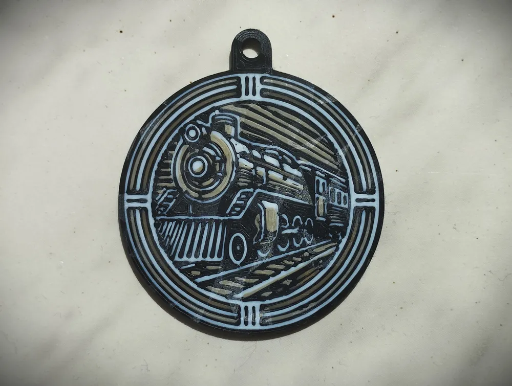 keychain Train by REMUS MakerWorld: Download Free 3D Models