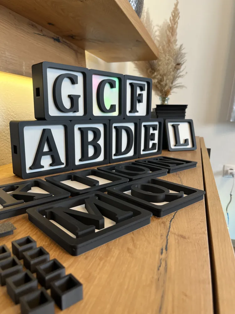 Lightbox T // Build your own words, modular & LED by LetHimPrint ...