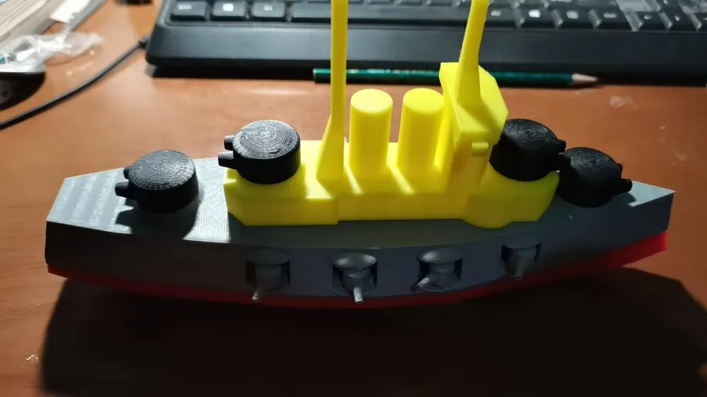 Ironclad Ship by PZ1147 - MakerWorld