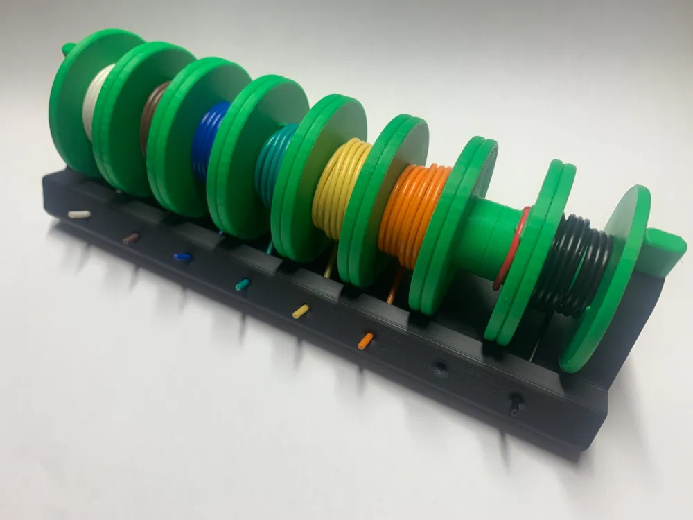 Spool Mounting System (Electrical Wire) by JFAB - MakerWorld