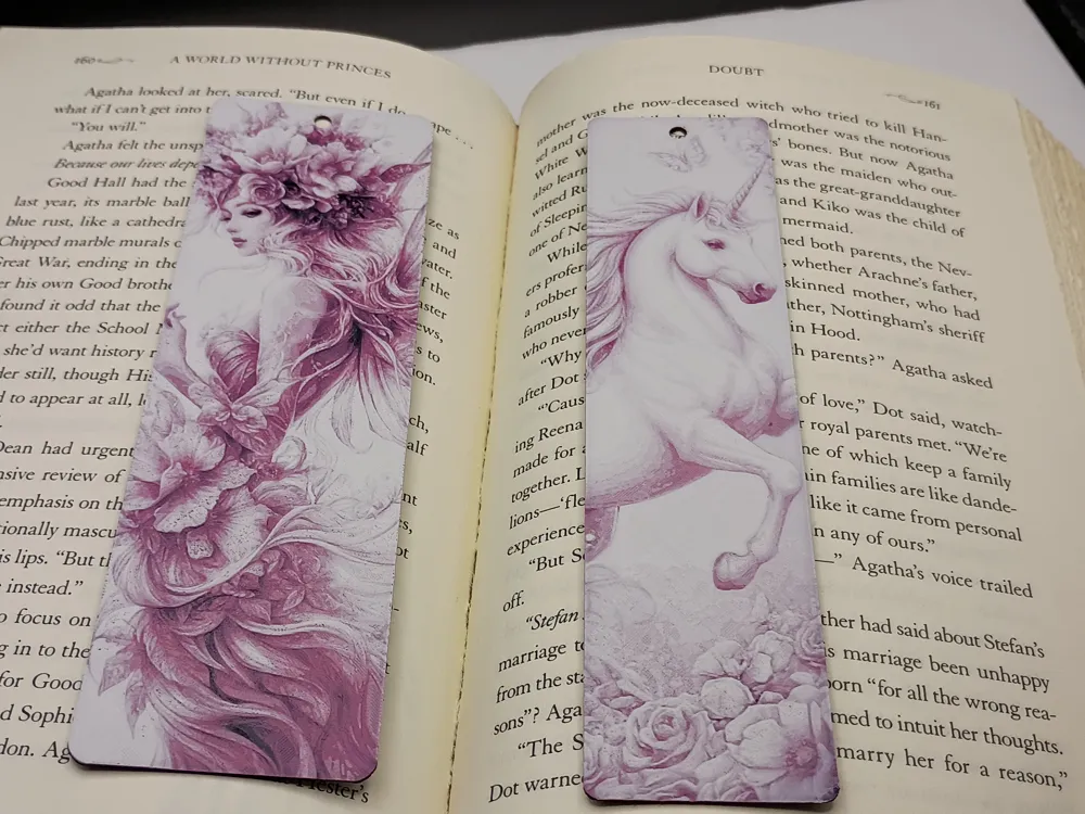 Mythical Enchanted Bookmark Set - Free 3D Print Model - MakerWorld