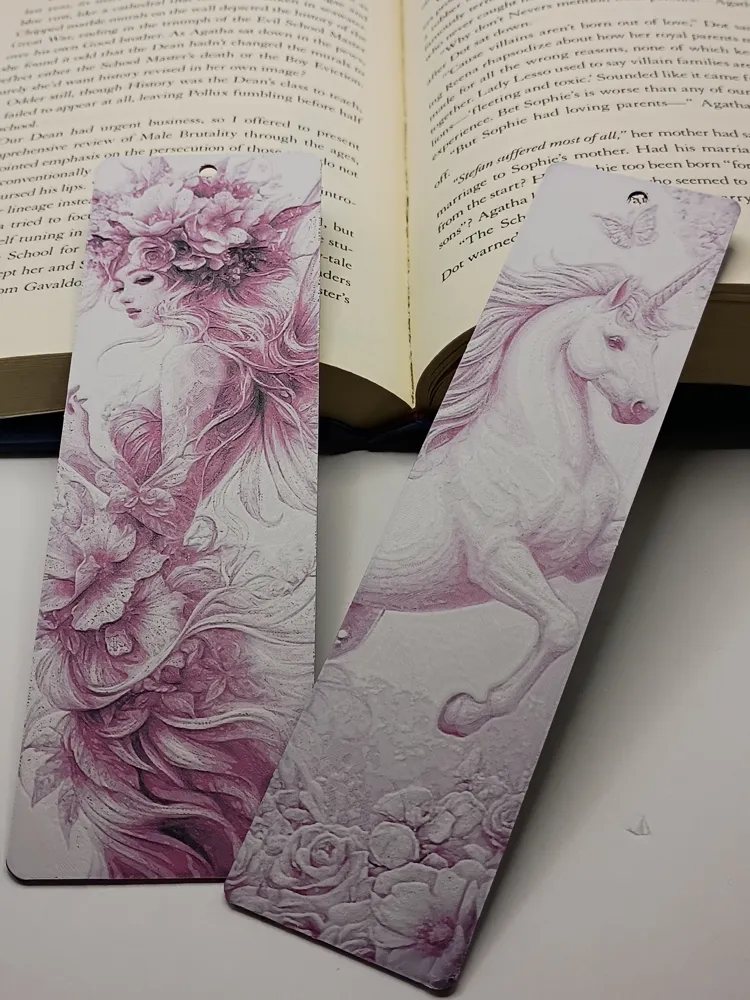 Mythical Enchanted Bookmark Set - Free 3D Print Model - MakerWorld