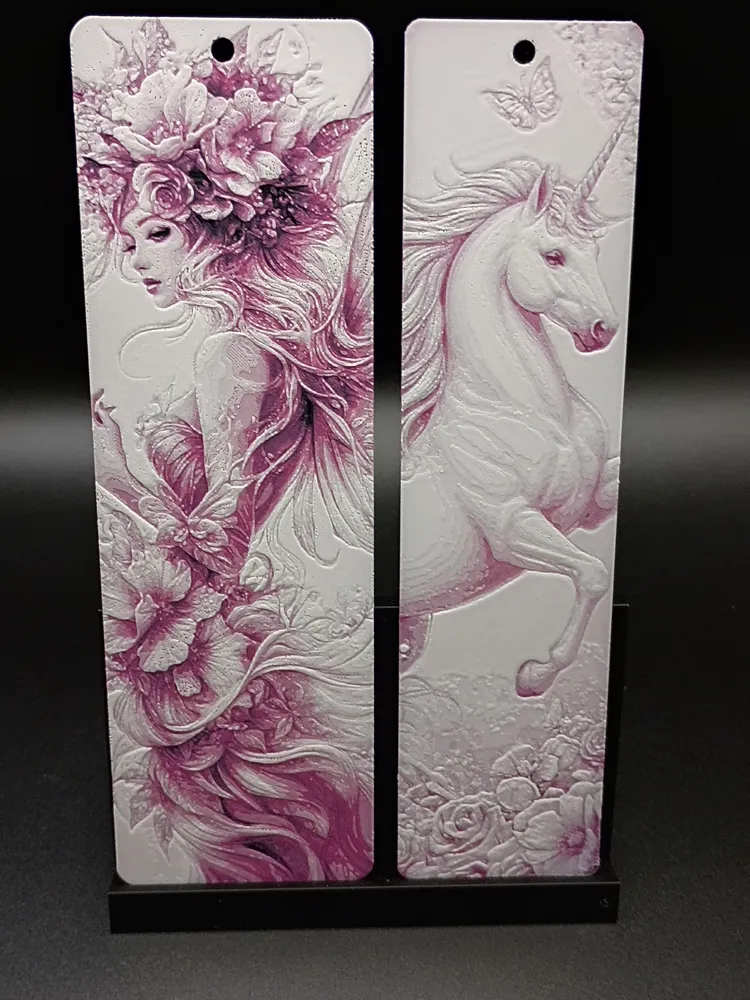Mythical Enchanted Bookmark Set - Free 3D Print Model - MakerWorld