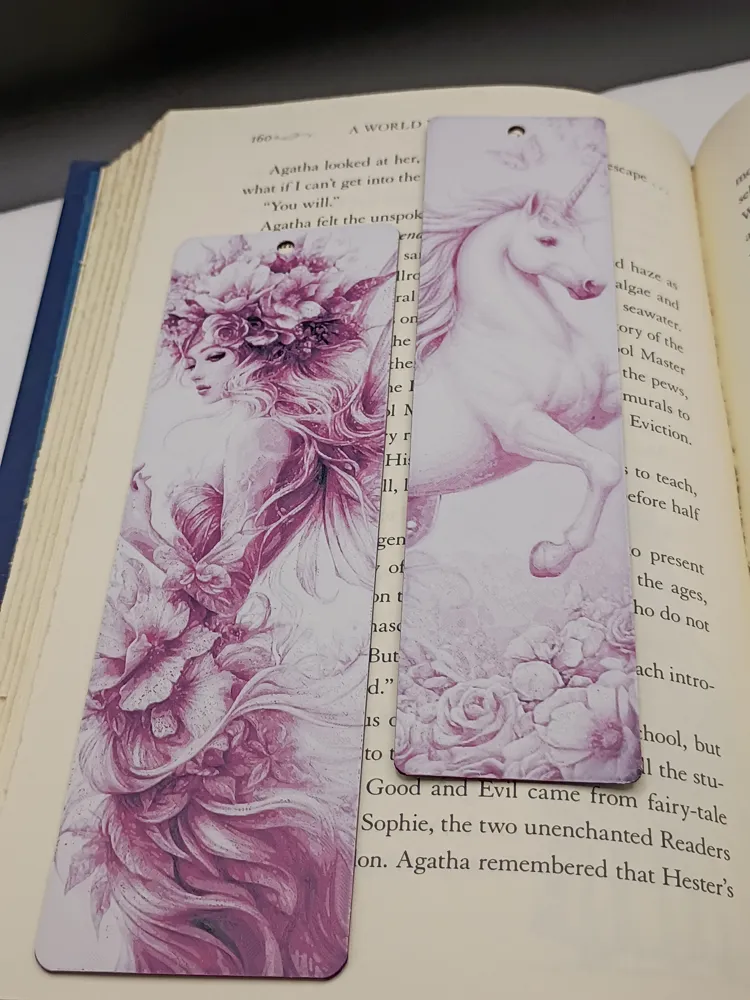 Mythical Enchanted Bookmark Set - Free 3D Print Model - MakerWorld