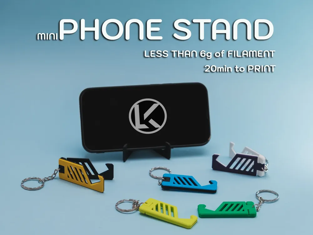 Foldable Phone Stand - Free 3D Print Model - MakerWorld