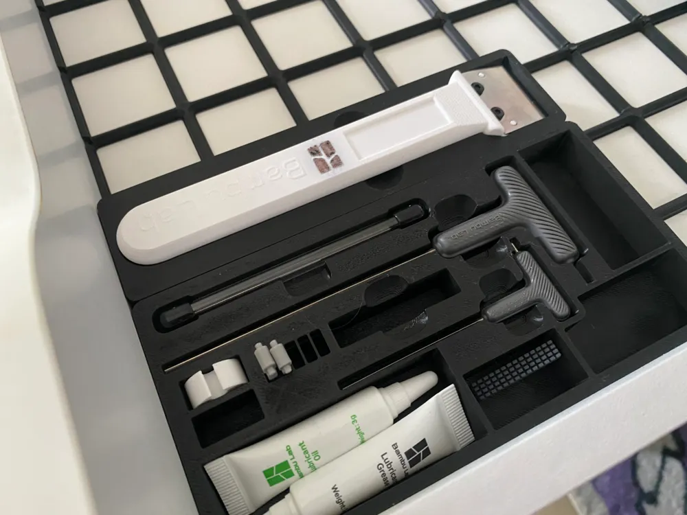 [Gridfinity] Holder for Bambu scraper Grip by Lucas MakerWorld ...