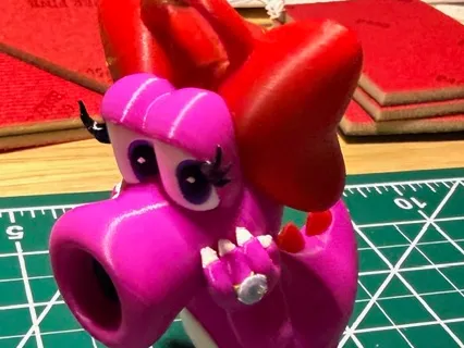 Birdo Keychain / Figure – Multi/Single-Color - Free 3D Print Model ...