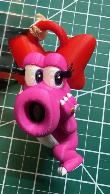 Birdo Keychain / Figure – Multi/Single-Color - Free 3D Print Model ...