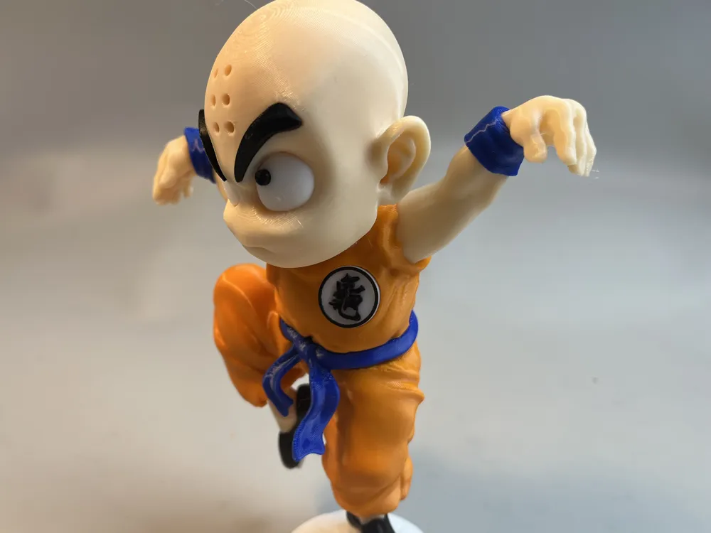 DragonBall-Little Krillin by 超赛痞子汪 MakerWorld: Download Free 3D Models