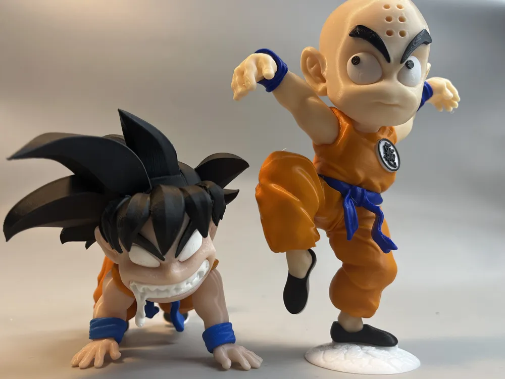 DragonBall-Little Krillin by 超赛痞子汪 MakerWorld: Download Free 3D Models