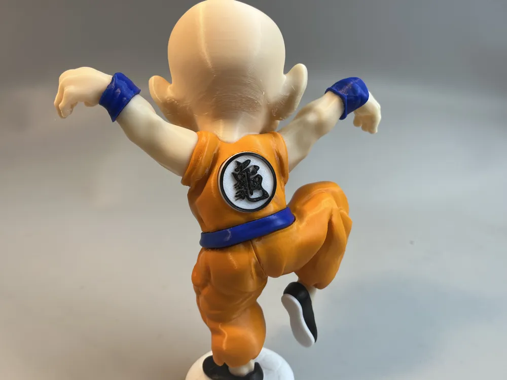 DragonBall-Little Krillin by 超赛痞子汪 MakerWorld: Download Free 3D Models