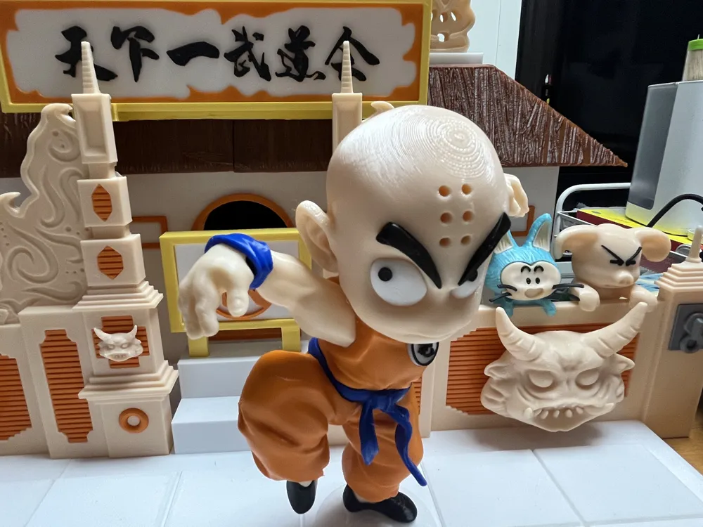 DragonBall-Little Krillin by 超赛痞子汪 MakerWorld: Download Free 3D Models