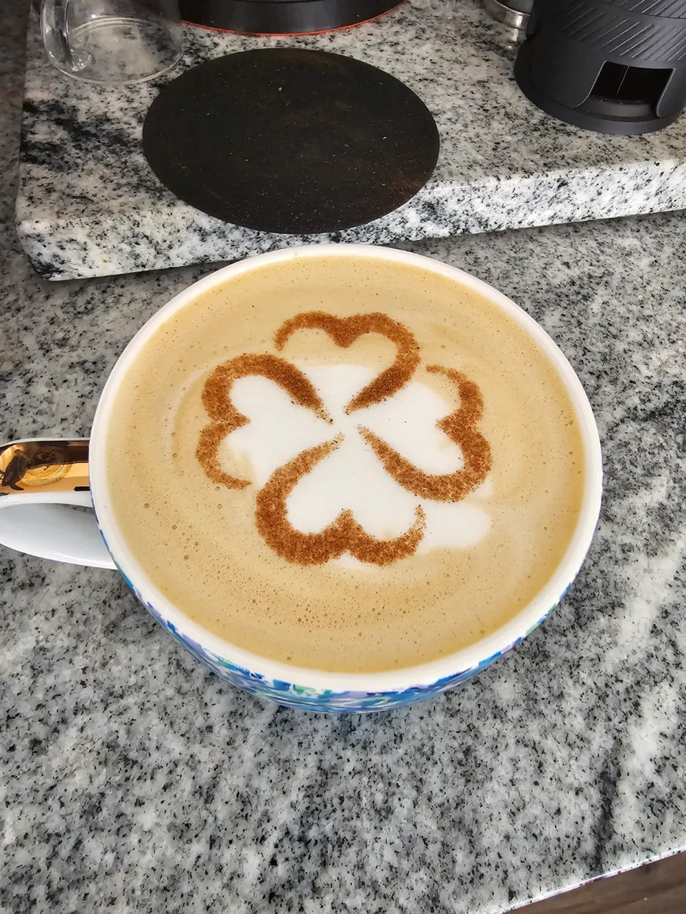 Perfect Shamrock 4 Leaf Clover Latte Art STencil by Perfect Prints ...