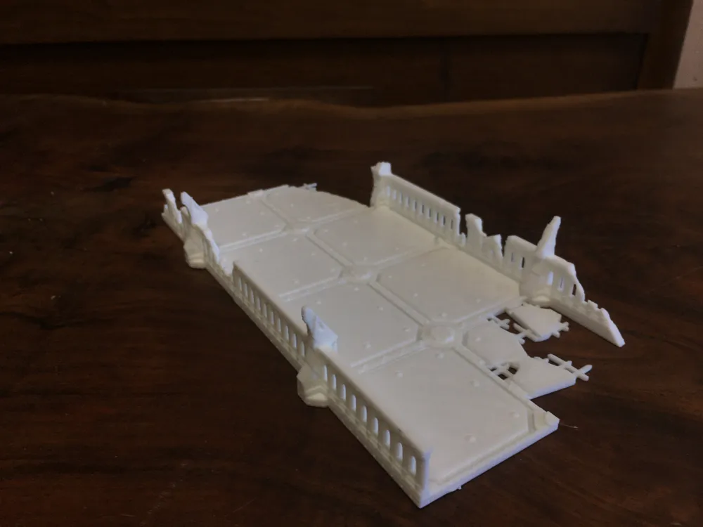 Gothic Bridge Walkway Terrain For Warhammer 40k by PrussianBlue ...