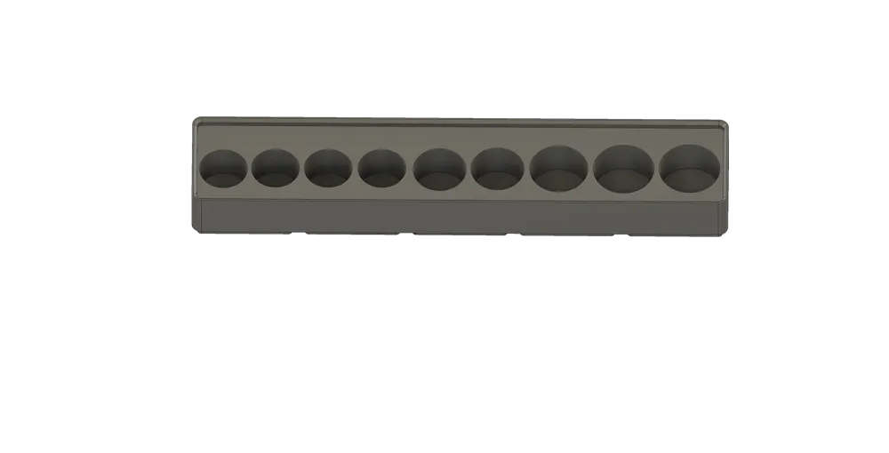 Gridfinity - 1x5x3 - Socket Holder - Wera Deep Metric Sockets v1 by ...