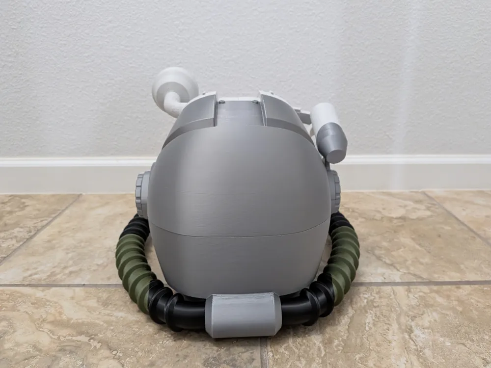 T-60 Power Armor Helmet (Inspired) - Free 3D Print Model - MakerWorld