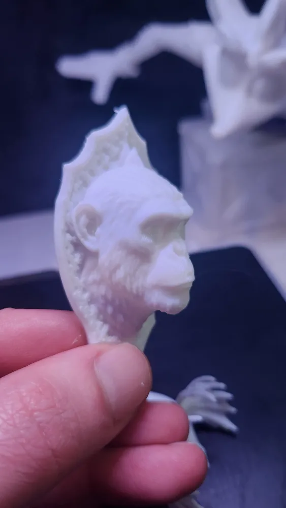 Monkey Head Mount – Ultra Detailed Wall Trophy - Free 3D Print Model ...