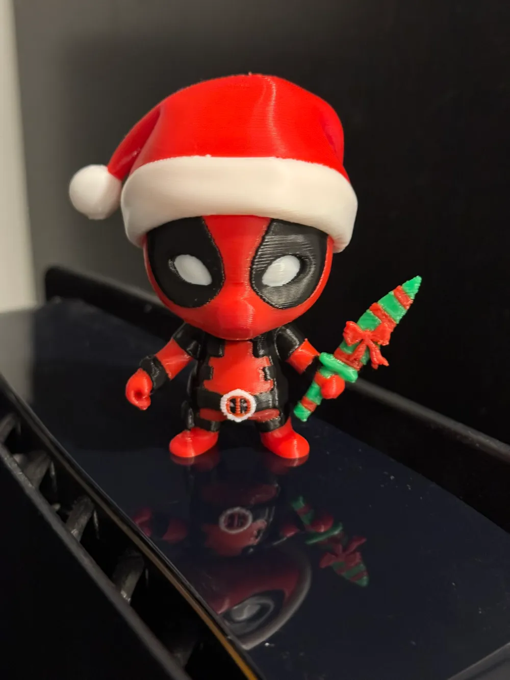 Christmas Deadpool - Free 3D Print Model - MakerWorld