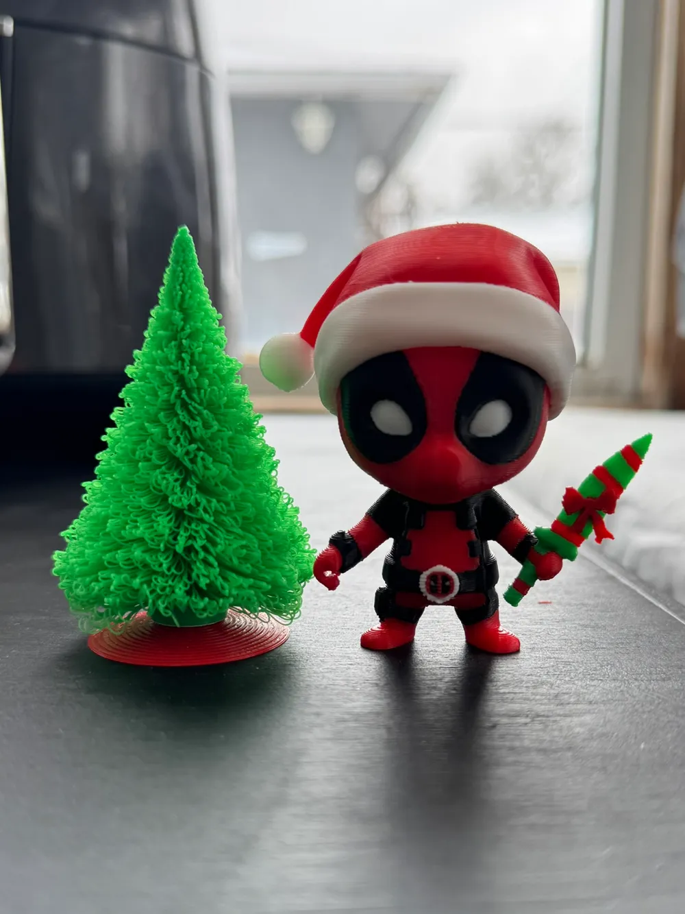Christmas Deadpool by Edidy - MakerWorld