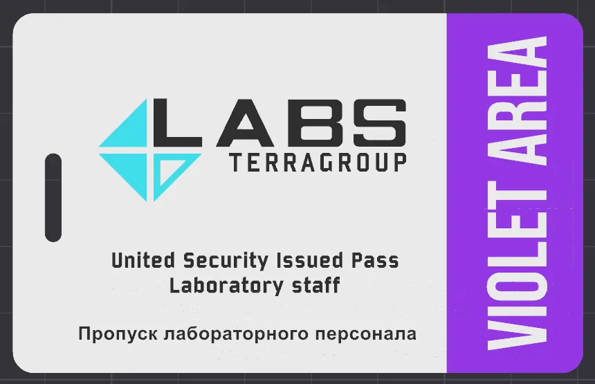 Violet Keycard (Escape from Tarkov) by Adamko - MakerWorld