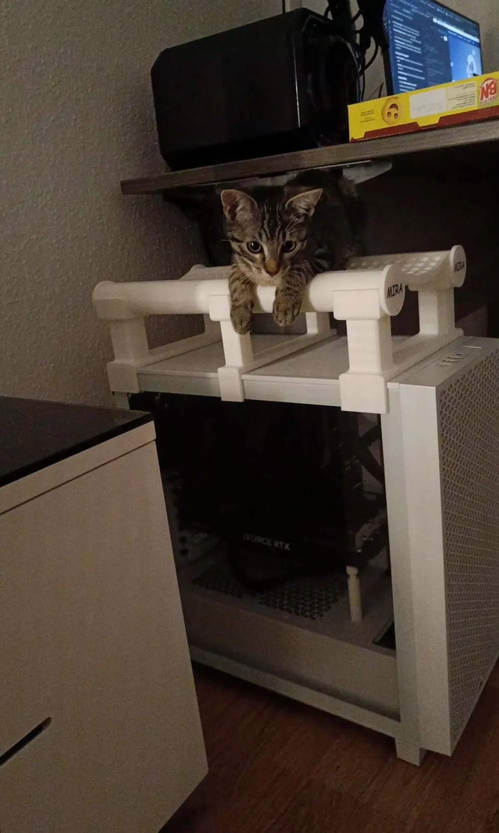 Gamer PC Cat Hammock - Free 3D Print Model - MakerWorld