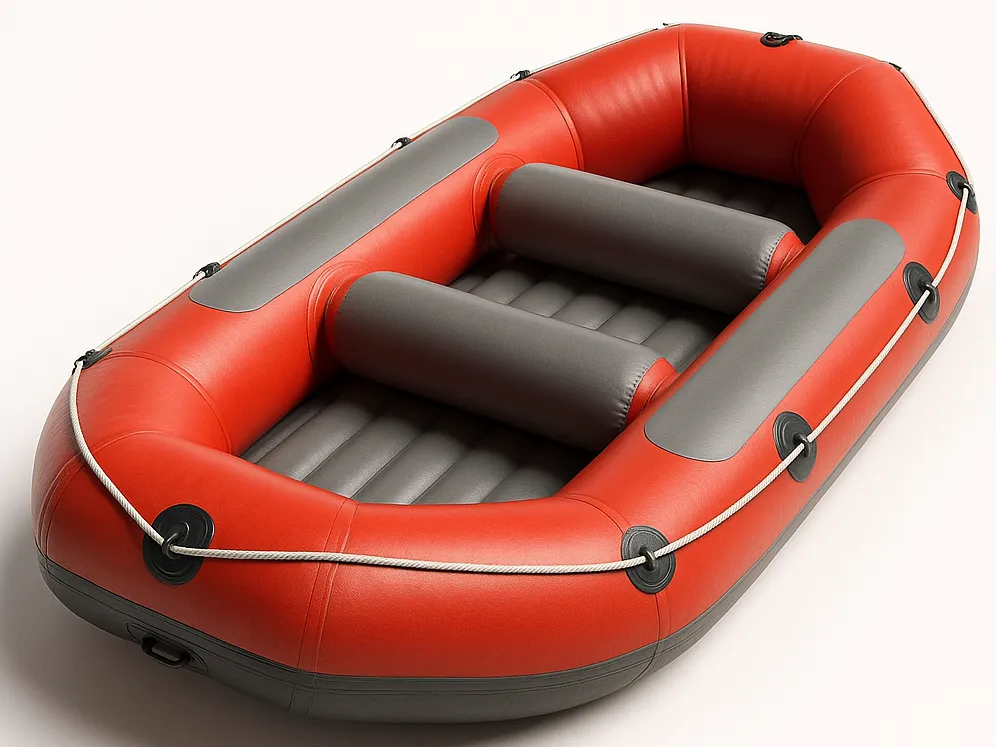 Raft boat scale 1/10 - Free 3D Print Model - MakerWorld