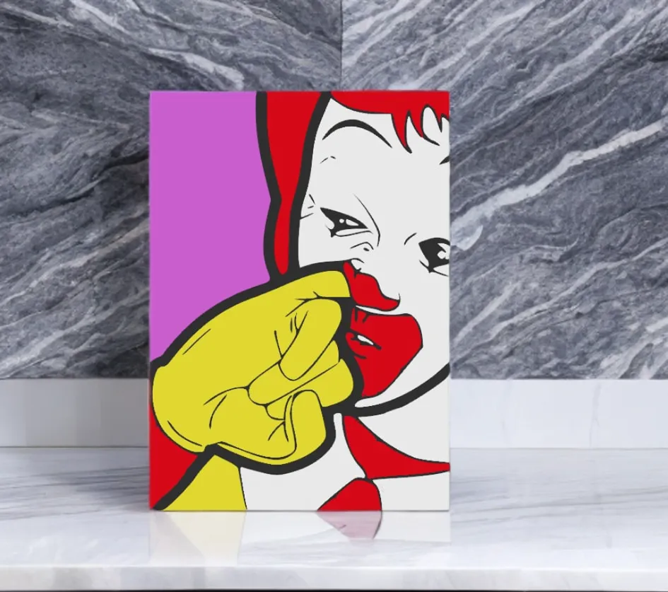 Funny clown mashup picture by 2D or not 2D, That is the question ...
