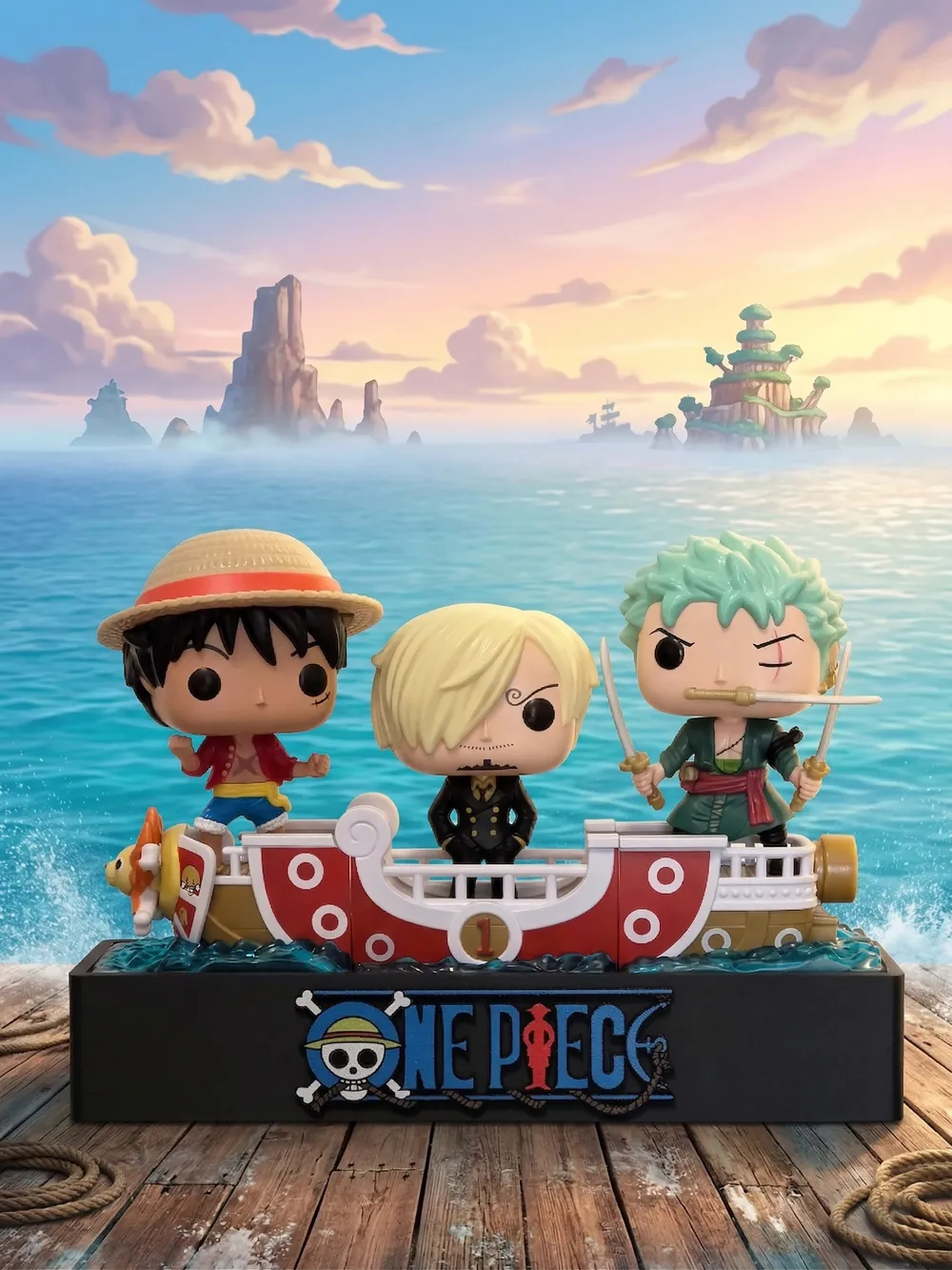 Base for Funko Pop One Piece - Kinder Easter 2026 - Free 3D Print Model ...