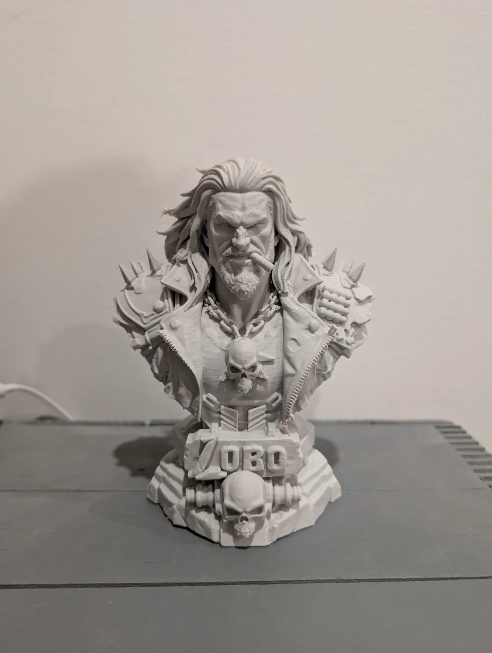Lobo bust - Free 3D Print Model - MakerWorld