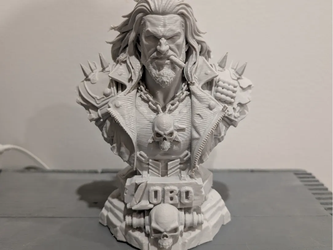 Lobo bust - Free 3D Print Model - MakerWorld