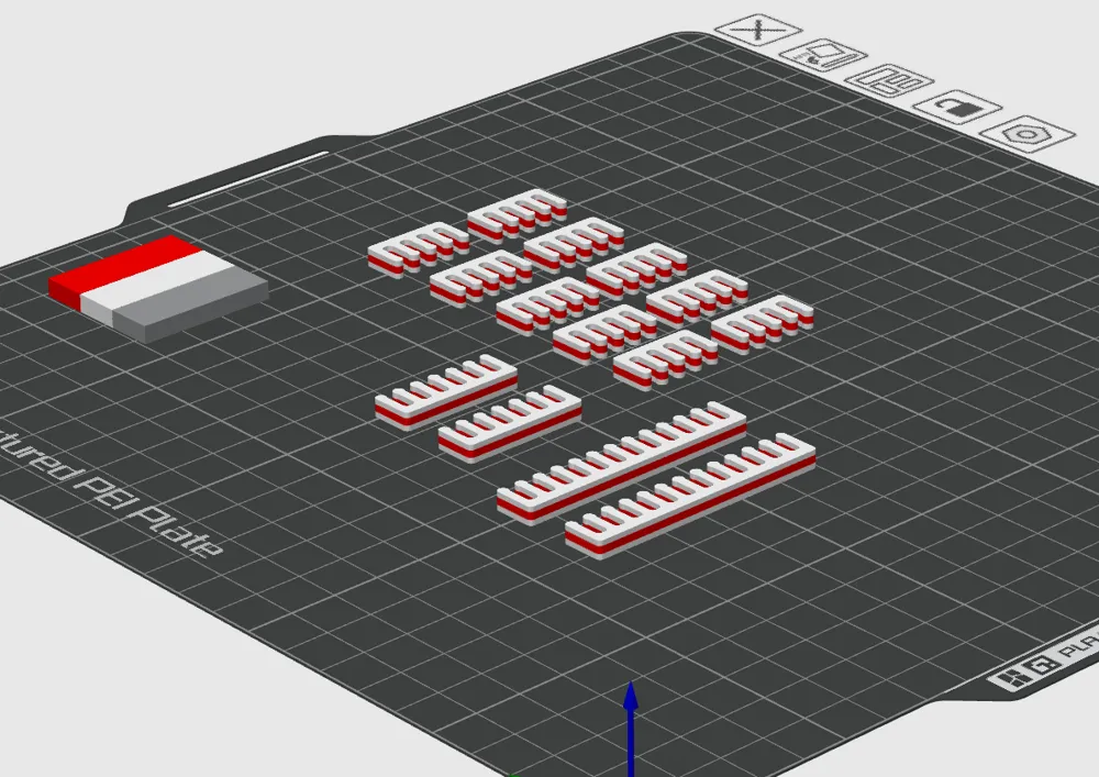 PC cable combs | CPU, PCIE & 24 pin by Tristanimator MakerWorld ...