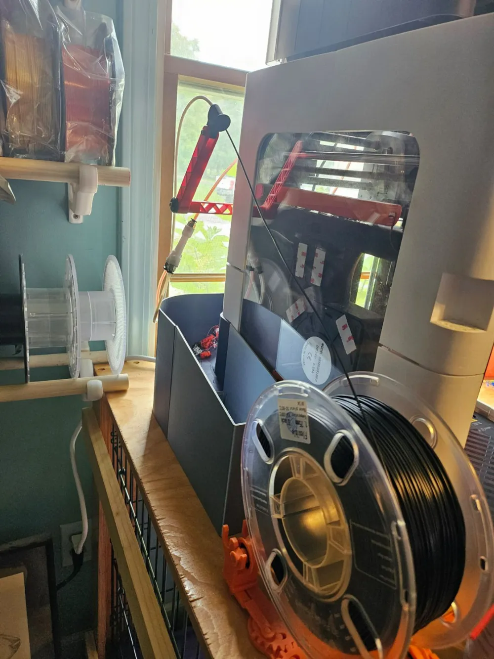 Adjustable PTFE / Filament Guide Remixed by Jeff Smith - MakerWorld