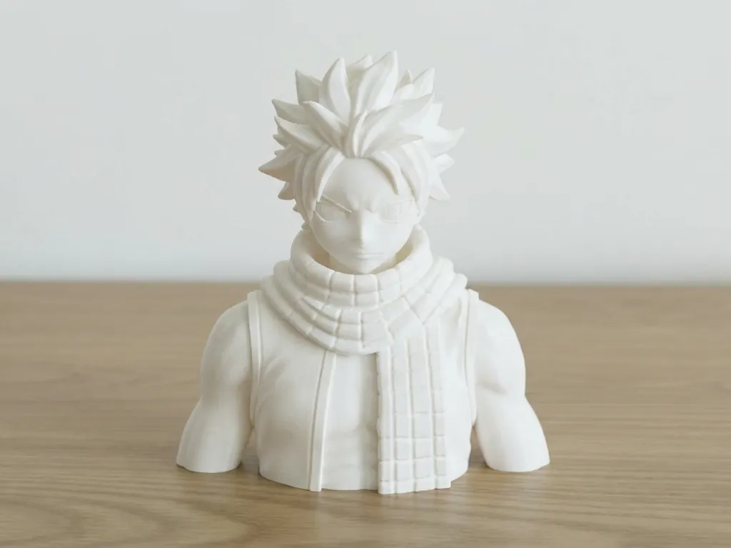 Natsu Dragneel Bust | Fairy Tail Anime Figure - Free 3D Print Model ...
