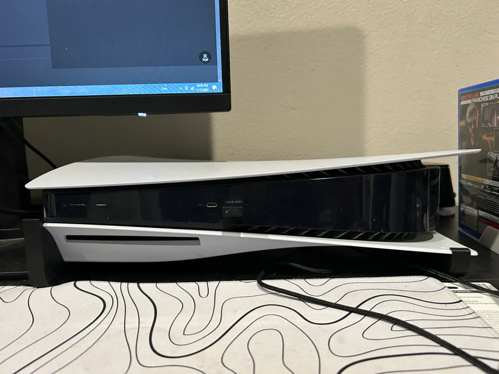 PS5 Horizontal Stand by GavTheGod MakerWorld: Download Free 3D Models