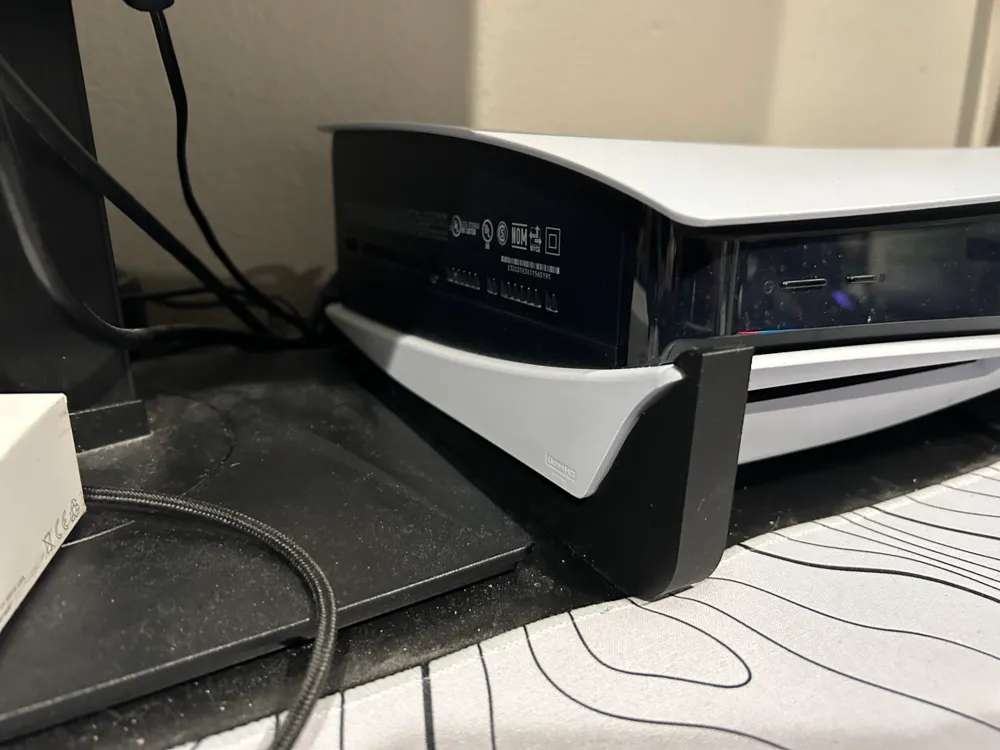 PS5 Horizontal Stand by GavTheGod MakerWorld: Download Free 3D Models