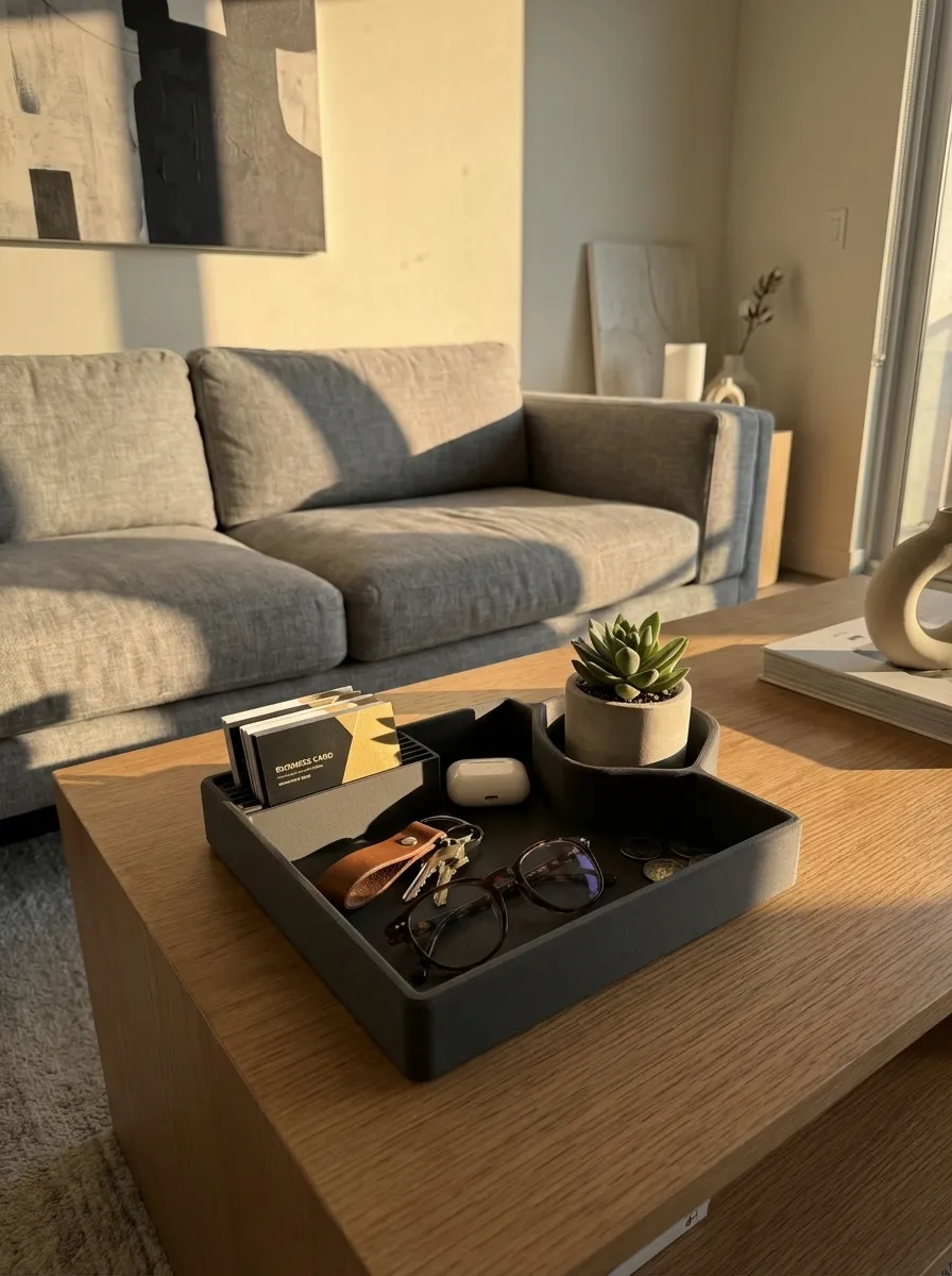 Entryway Organizer – Keanu - Free 3D Print Model - MakerWorld