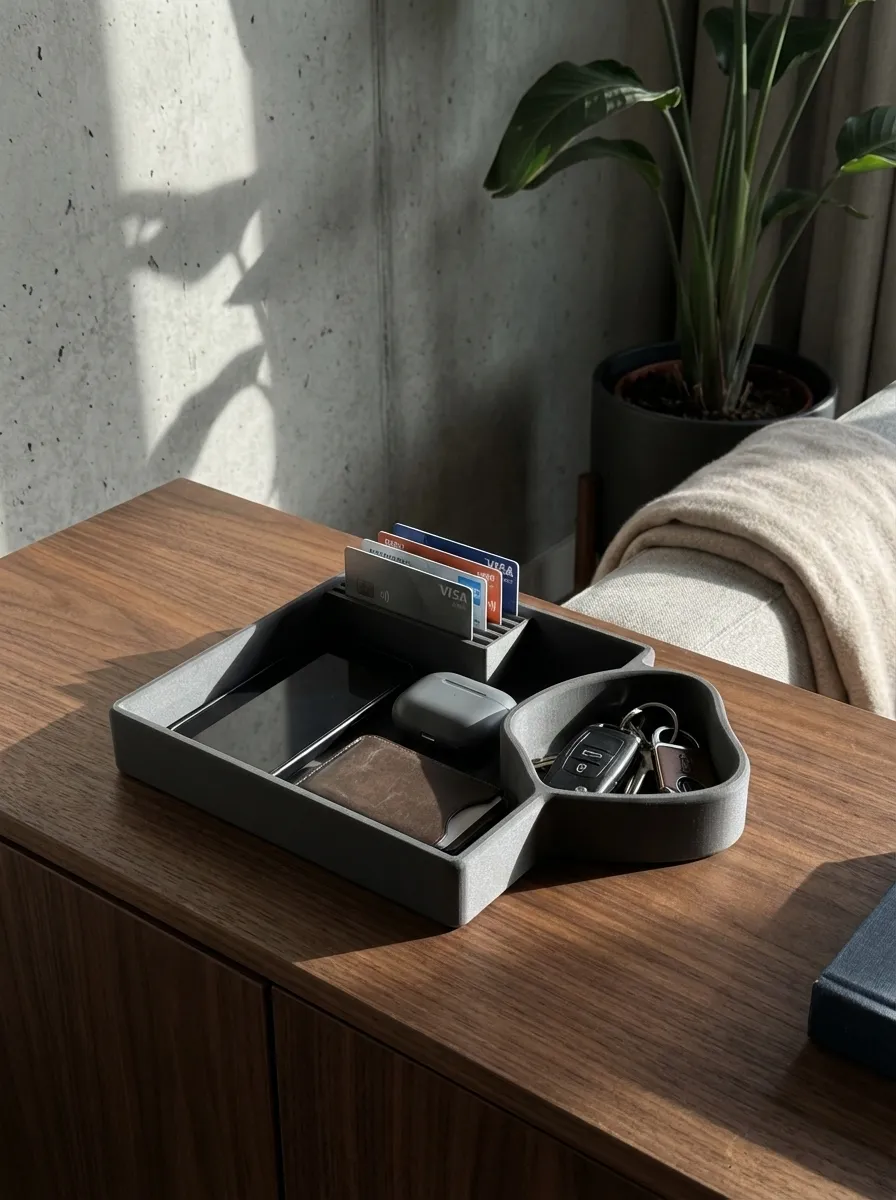 Entryway Organizer – Keanu - Free 3D Print Model - MakerWorld