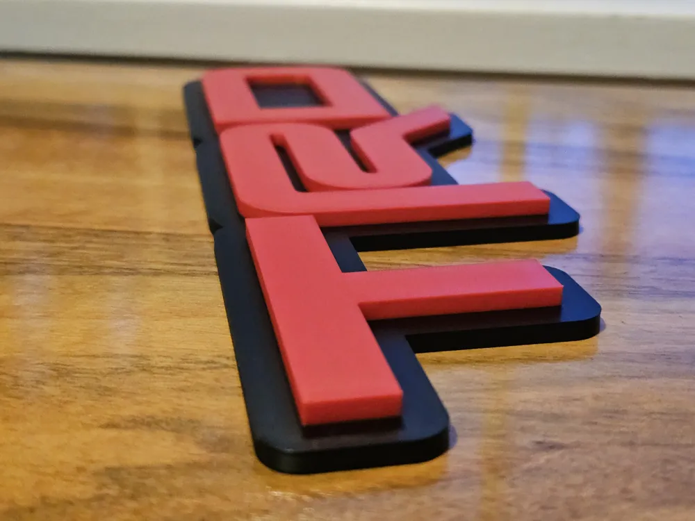 TRD 3D Sign by Fast3D - MakerWorld