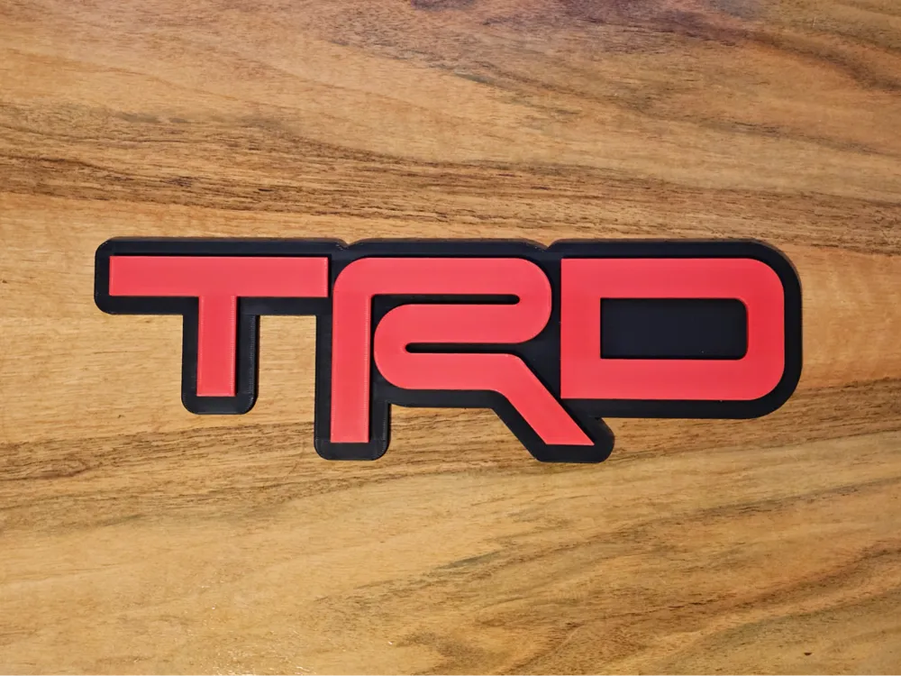 TRD 3D Sign by Fast3D - MakerWorld