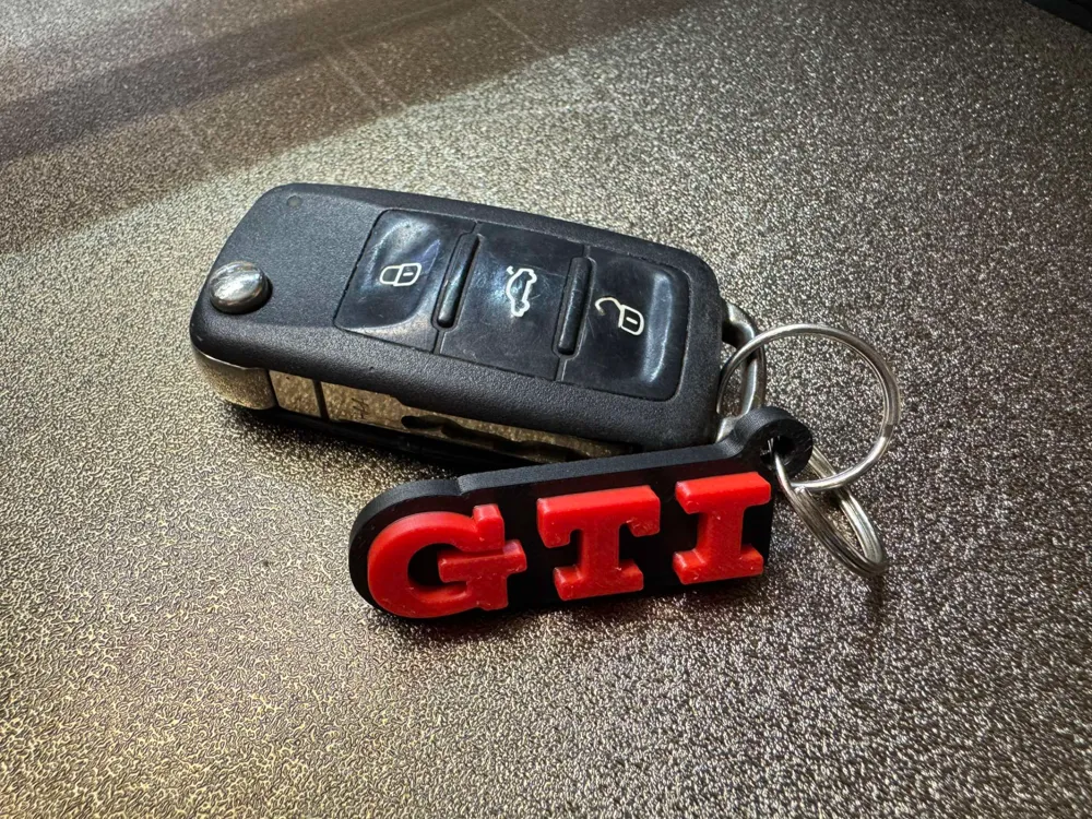 GTI Keychain by Habo - MakerWorld
