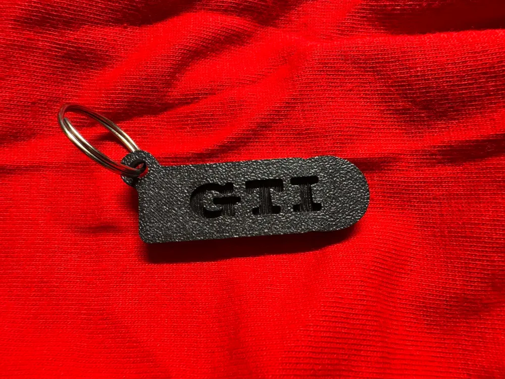 GTI Keychain by Habo - MakerWorld