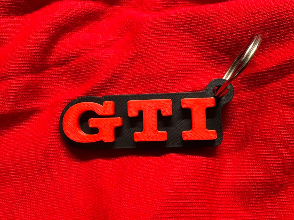 GTI Keychain by Habo - MakerWorld