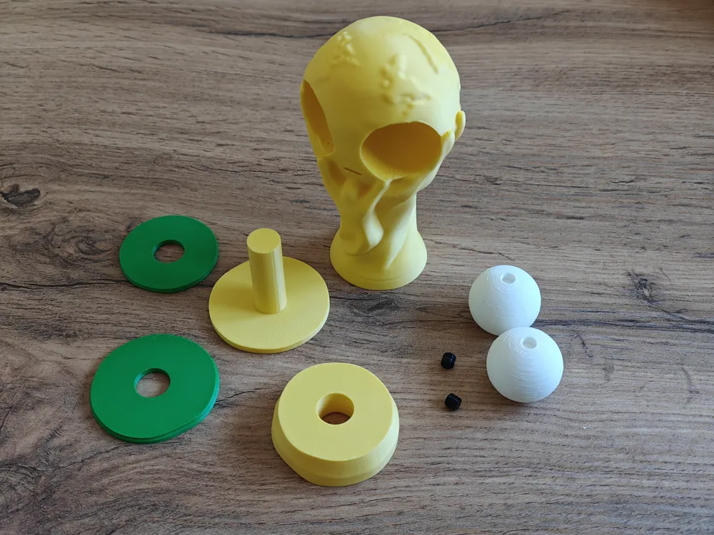Goofy series – WORLD CUP TROPHY Movable Eyes - Free 3D Print Model ...