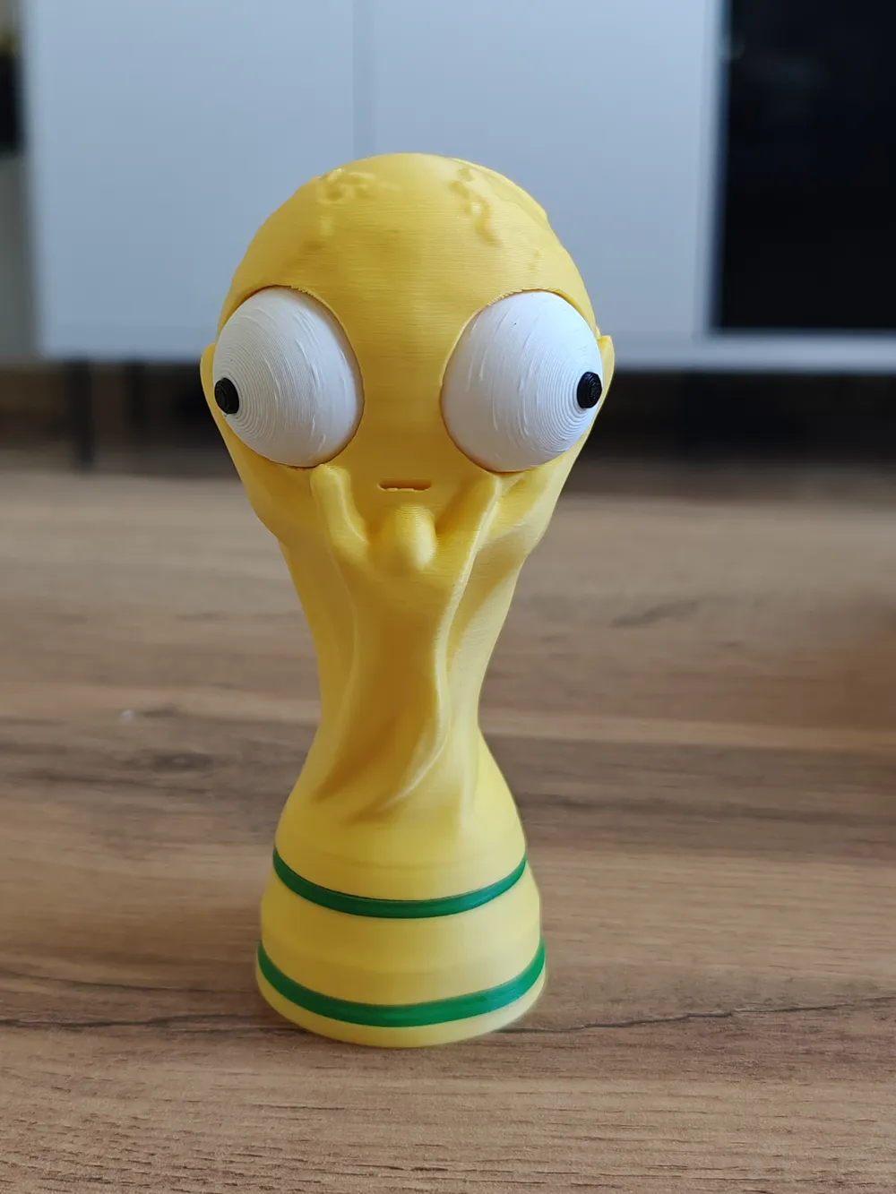Goofy series – WORLD CUP TROPHY Movable Eyes - Free 3D Print Model ...