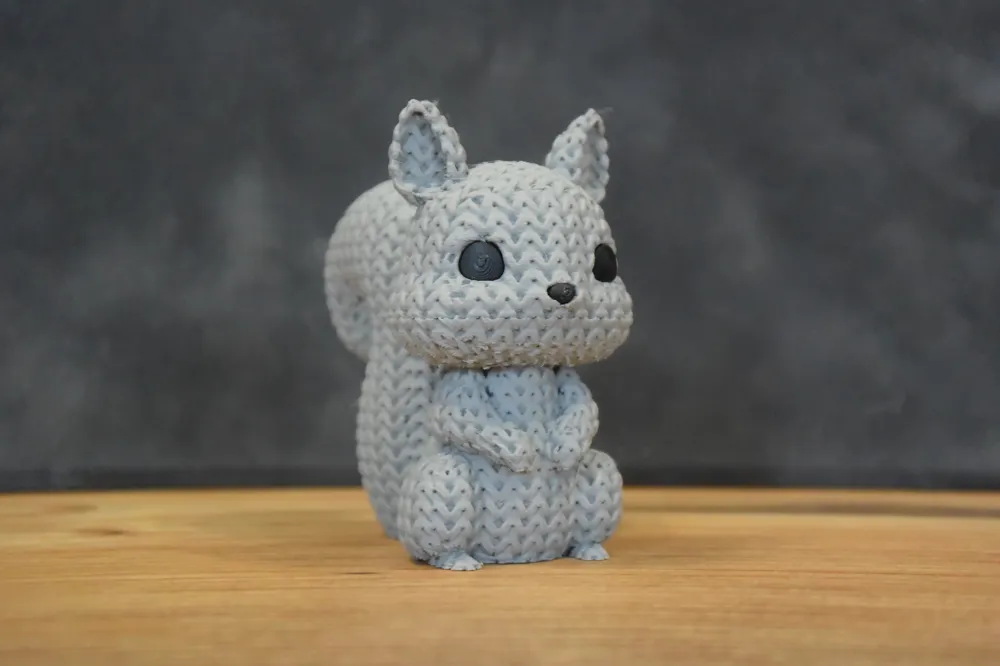 Knitted Squirrel by Smoggy3D MakerWorld: Download Free 3D Models